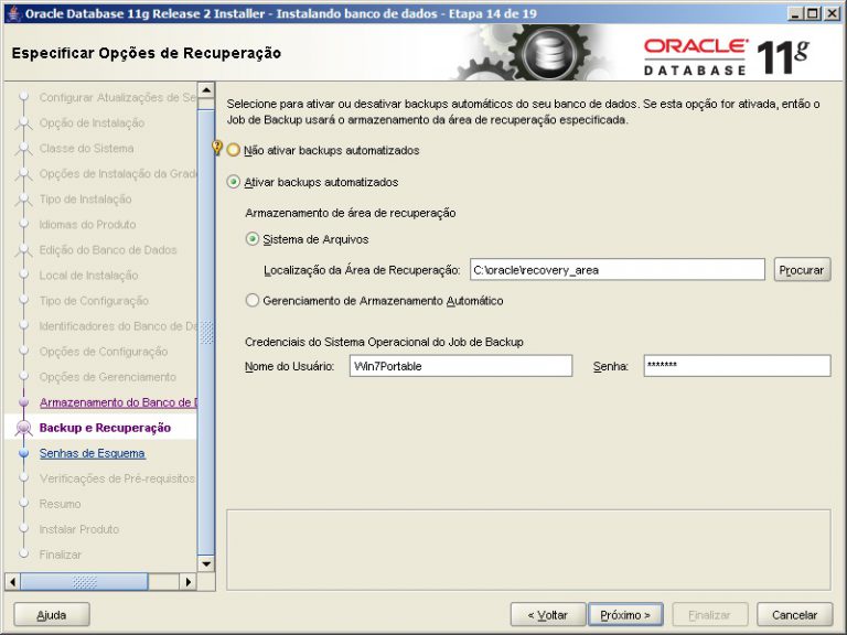 Instalando o Oracle Database 11g R2 no Windows - Dirceu Resende
