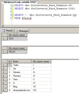 Como converter números para algarismos romanos no SQL Server - Dirceu ...