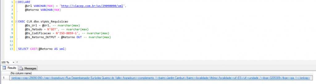 Realizando requisições POST e GET utilizando CLR (C#) no SQL Server ...