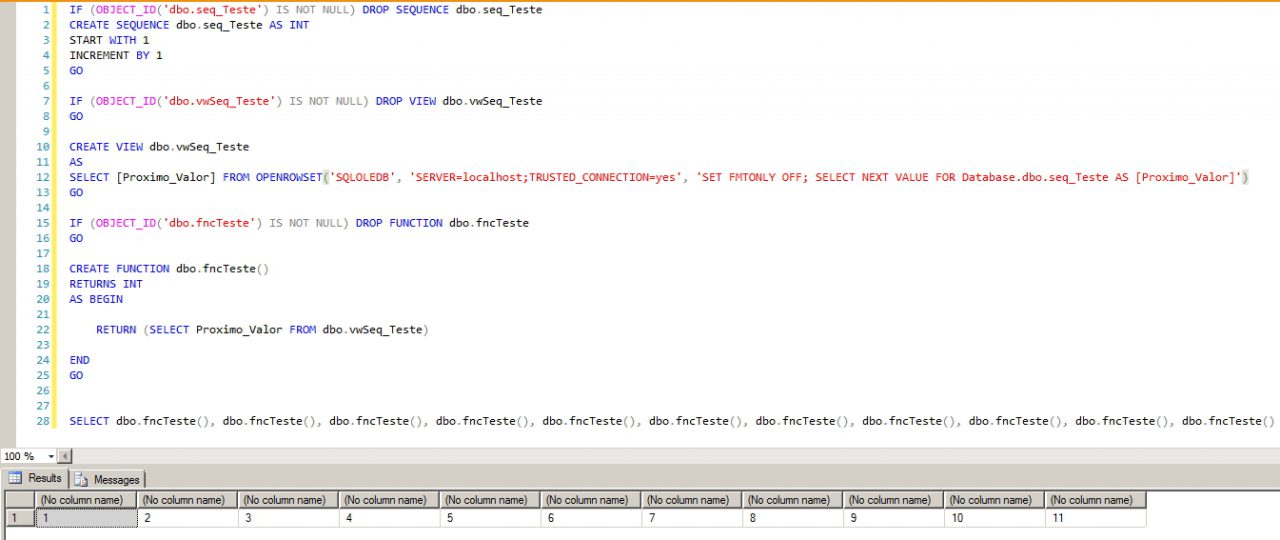 Utilizando Sequences Em User Defined Functions No Sql Server Dirceu Resende