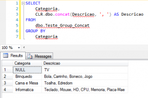 SQL Server - Como concatenar linhas agrupando os dados por uma coluna ...