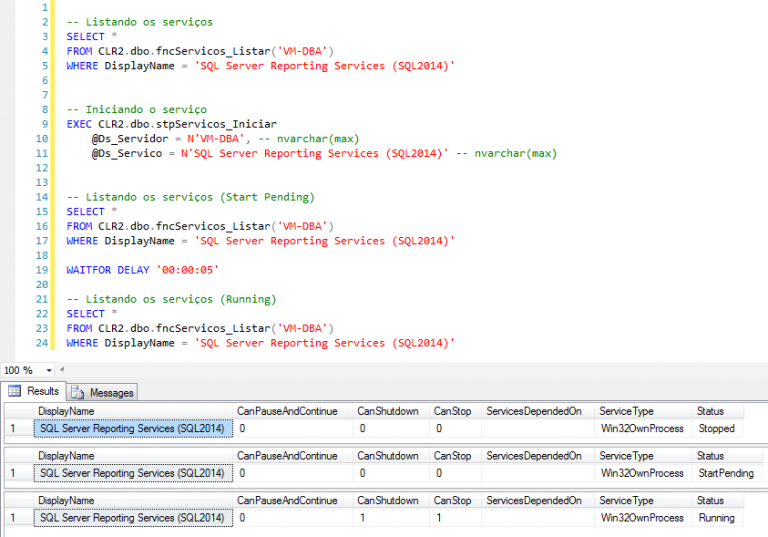 SQL Server - Como parar, iniciar e listar os serviços do Windows ...