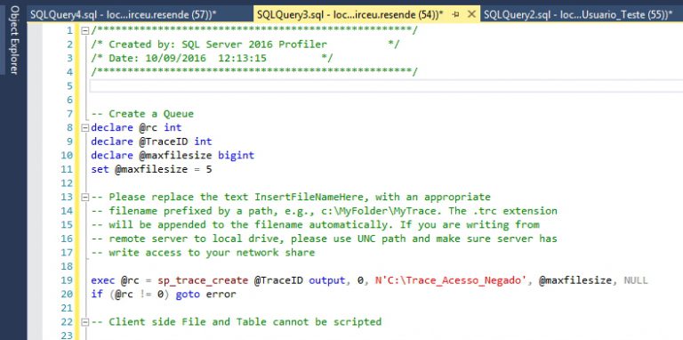 SQL Server - Como auditar erros de permissão em objetos utilizando o ...
