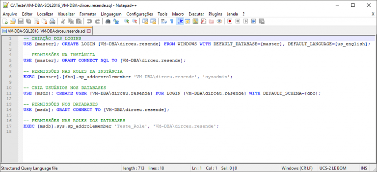 SQL Server - Como transferir logins entre instâncias gerando backup de ...