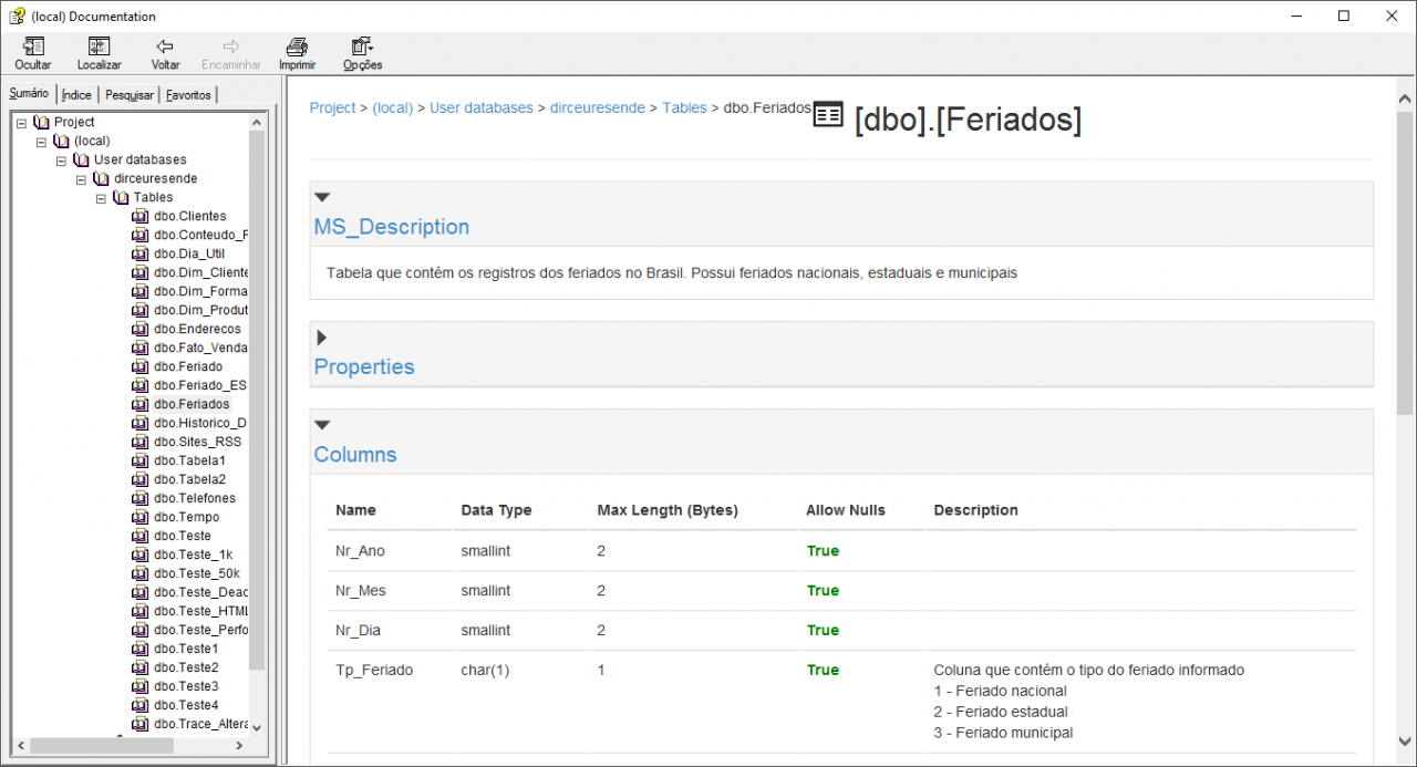 SQL Server - Como documentar o banco de dados e seus objetos (tabelas ...