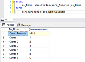 SQL Server - Como filtrar e separar o número e o texto de uma string - Dirceu Resende