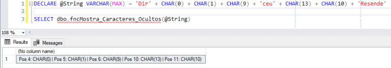 SQL Server - Como identificar e substituir "coisas estranhas ...