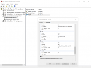 SQL Server - TCP Dynamic Ports vs TCP Port (Porta dinâmica x Estática ...