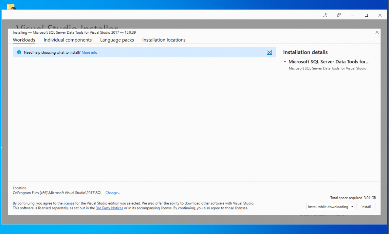 SQL Server Blog: How to Fix SQL Server Data Tools (SSDT) Installation ... SQL Server Blog: How to Fix SQL Server Data Tools (SSDT) Installation ...