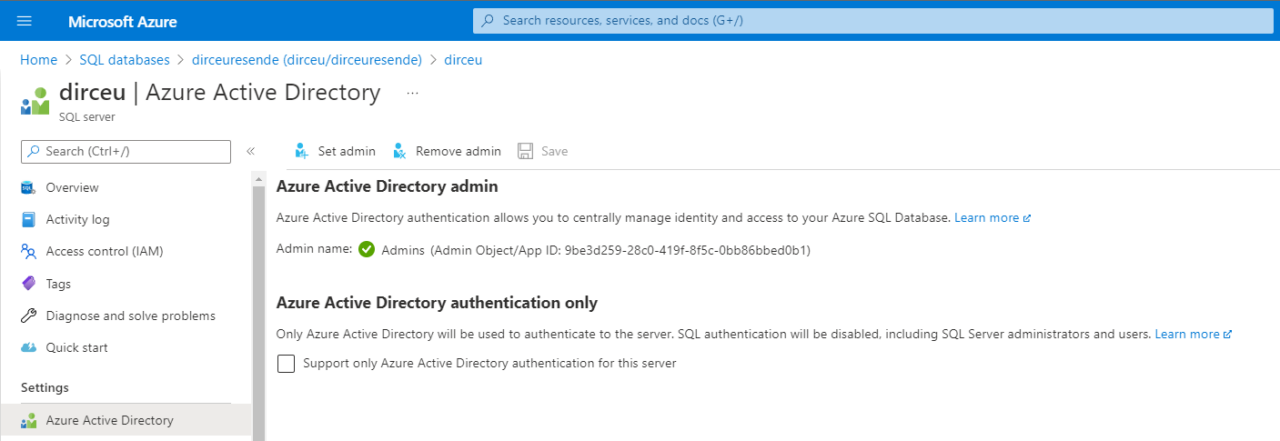 Azure Sql Database Como Criar E Gerenciar Usuários E Logins Com Autenticação Sql E Azure