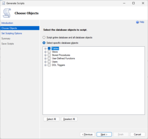 SQL Server - Como gerar um script com todos os índices do banco de ...