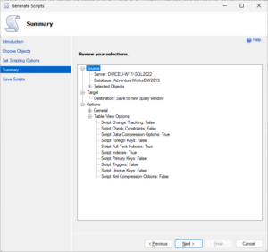 SQL Server - Como gerar um script com todos os índices do banco de ...