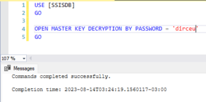 SQL Server - How to reset and recover the SSIS catalog password (SQL Server master key) - Dirceu ...